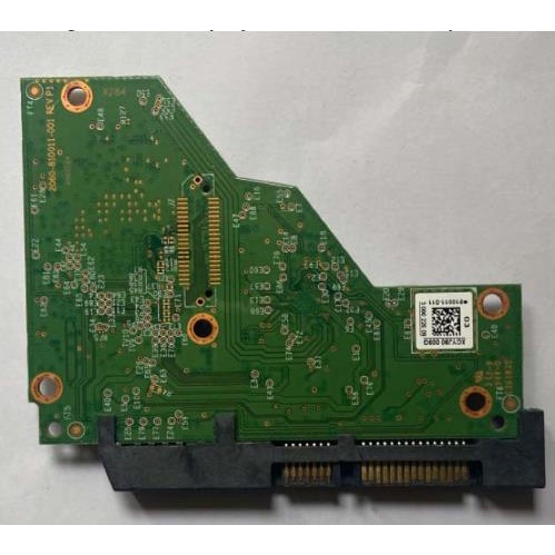 Wd West Number Hard Drive 2060-810011- 001rev P1 PCB Board without ...