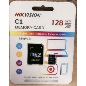Hikvision HS-TF-C1(STD) 128GB SD CARD | Shopee Philippines