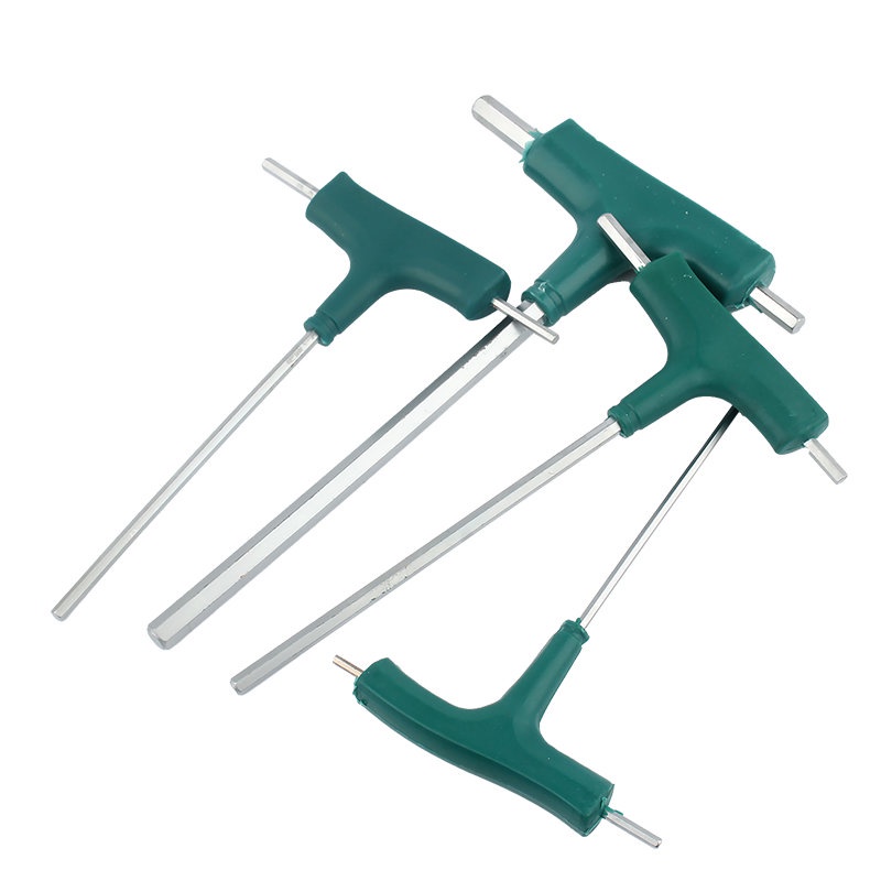 Three-Purpose T-Type Allen Wrench Single Screwdriver Hexagonal Flat ...