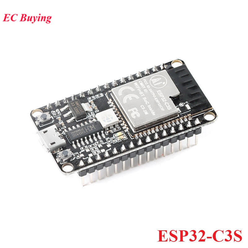 ESP32-C3S 2.4GHz WiFi BLE5.0 Development Board ESP32 Dual-mode BLE 5.0 Wireless Communication ...