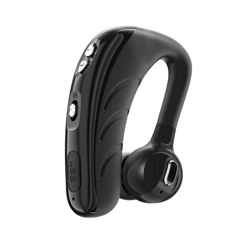 DISOUR Business Bluetooth Headphone Ear Hook Sport Long standby Noise Cancelling Wireless ...