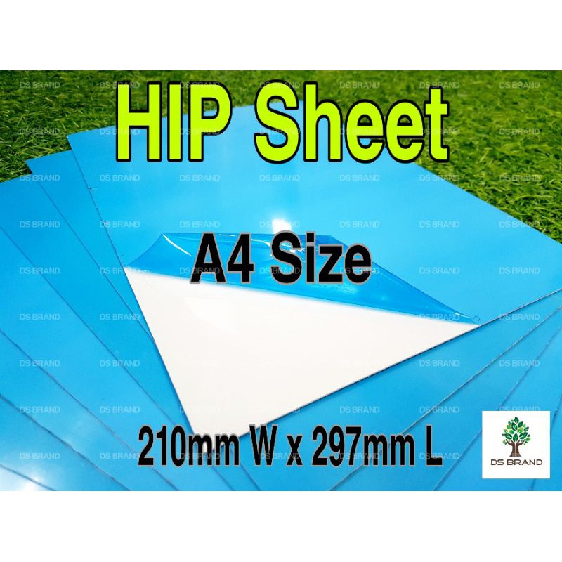 HIP Sheet. A4 Size. HIPS Sheet | Shopee Philippines