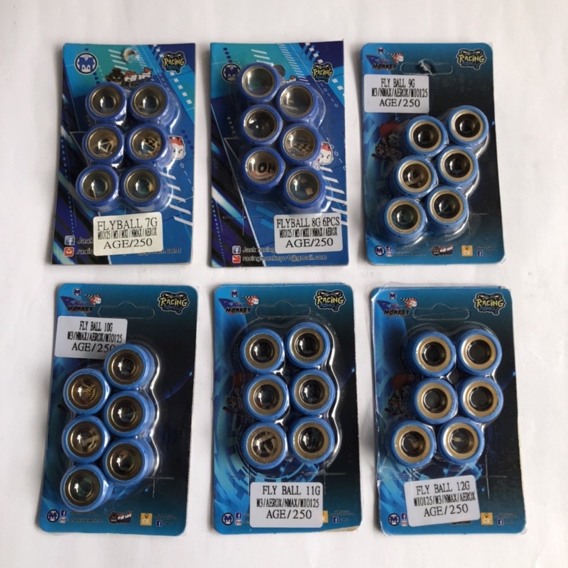 RACING MONKEY FLYBALL/FLY BALL FOR MIO125/ M3/ NMAX/ AEROX | Shopee ...