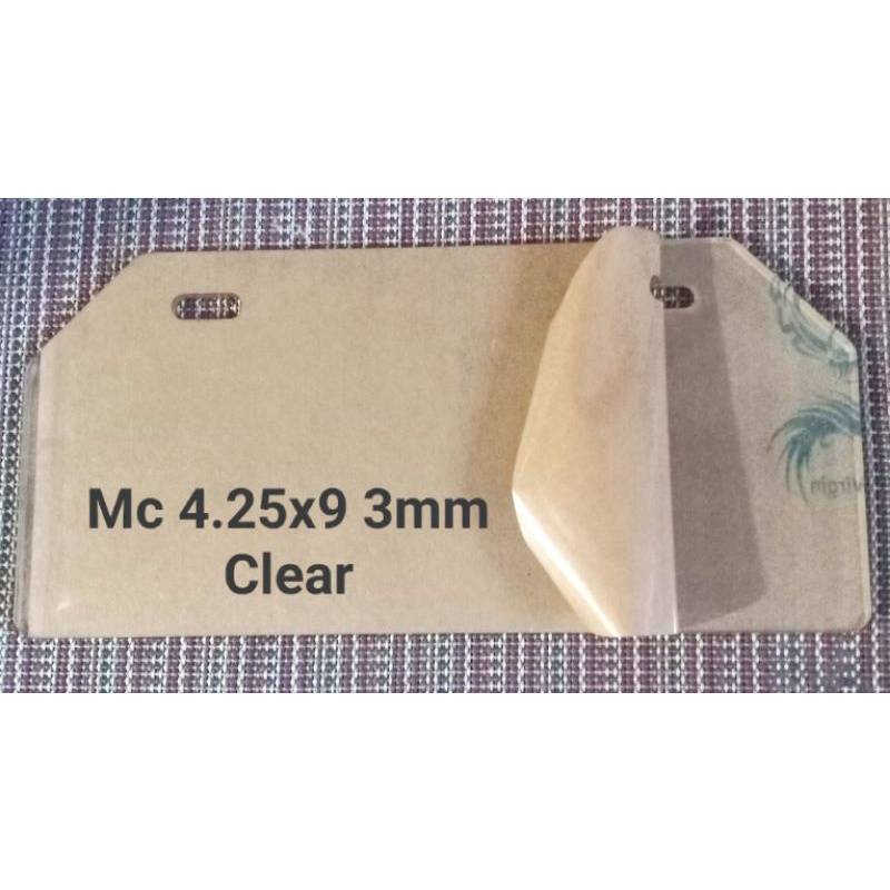 Acrylic 5pcs Motor plate 4.25*9 3mm | Shopee Philippines