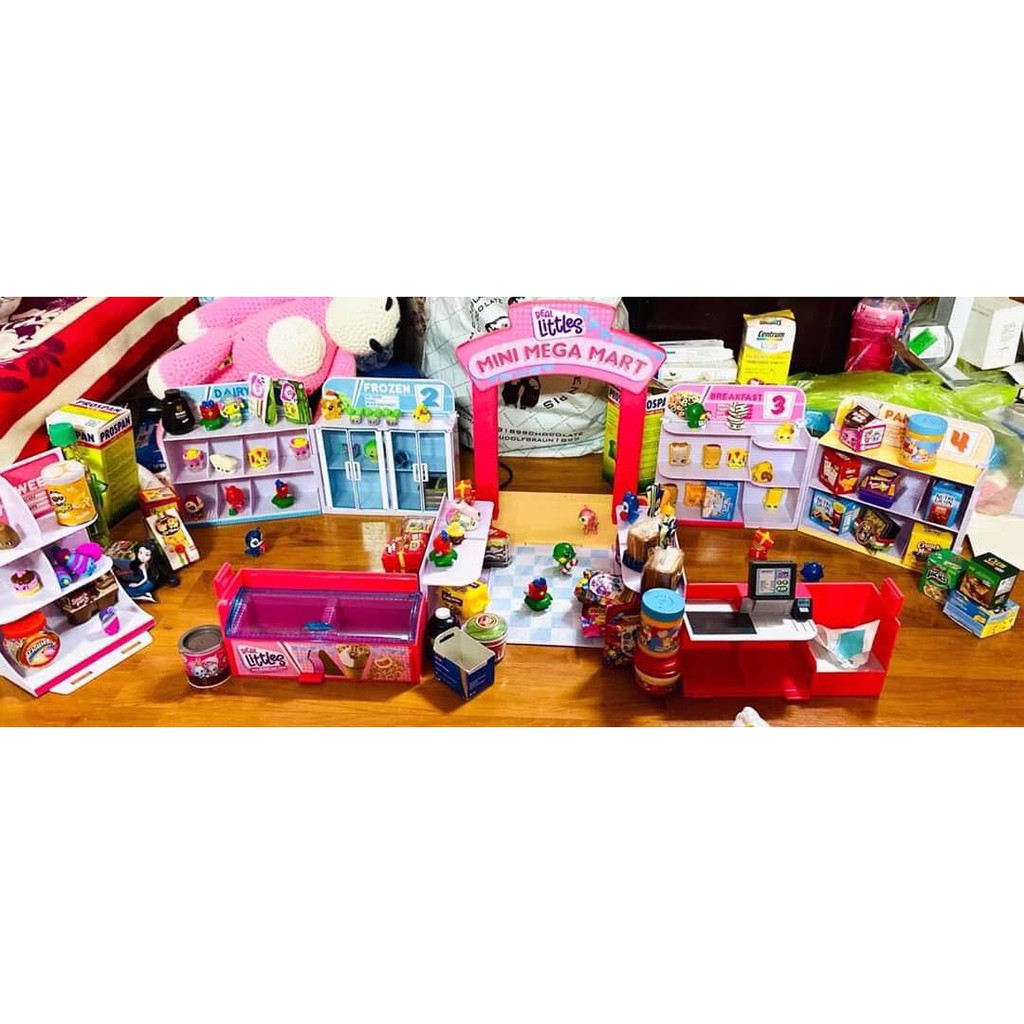 Shopkins Mini Mega Market Supermarket Model Set | Shopee Philippines