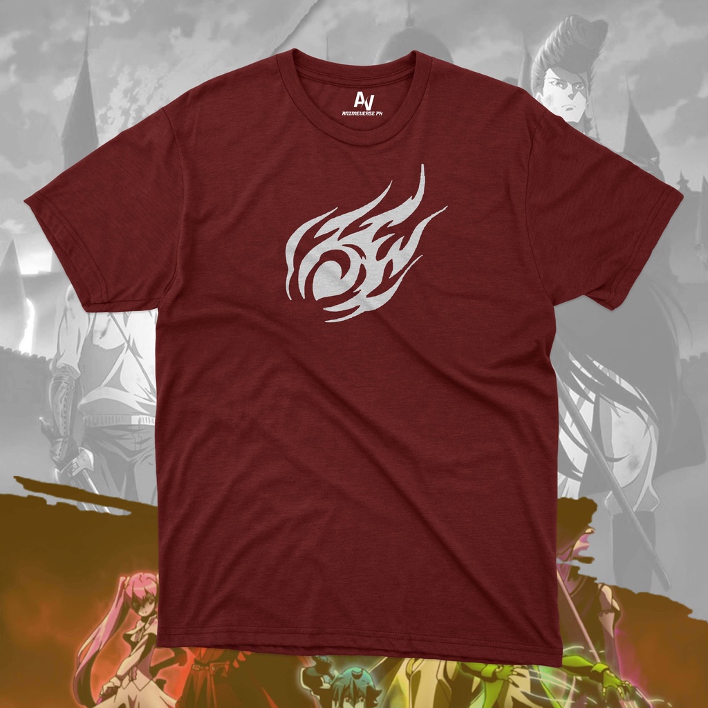 Flame of Recca - Recca Hanabishi Logo Shirt | Shopee Philippines