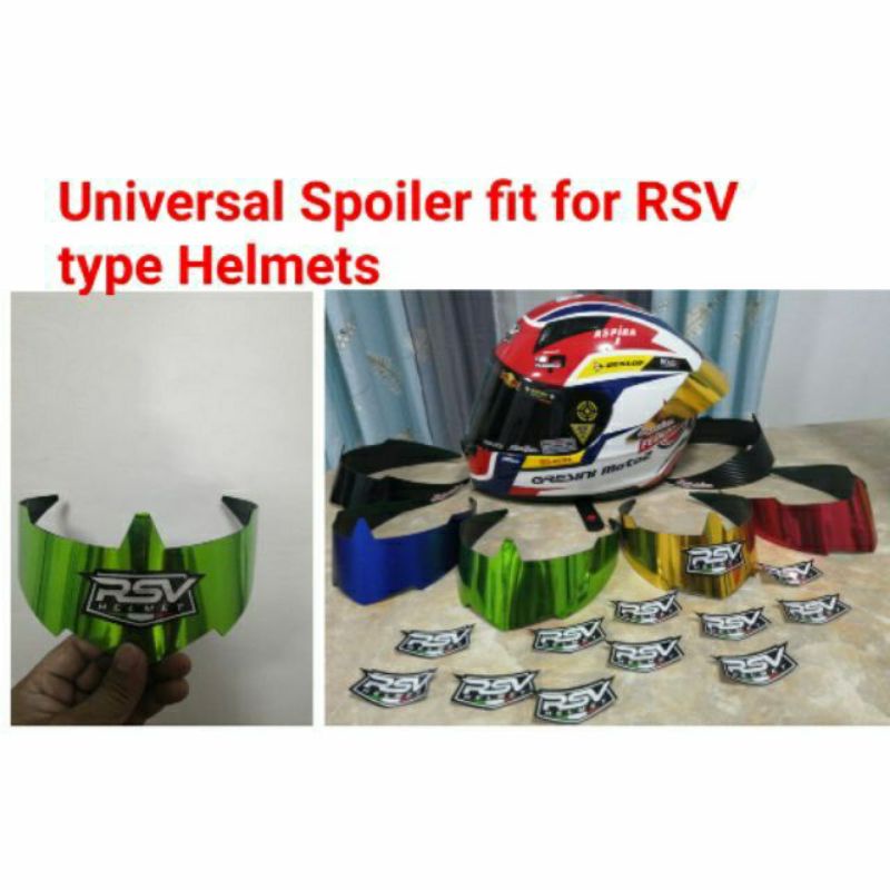 Universal Spoiler for Rsv Helmet | Shopee Philippines