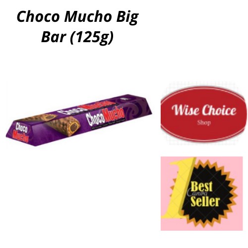 Choco Mucho Big Bar (125g) | Shopee Philippines