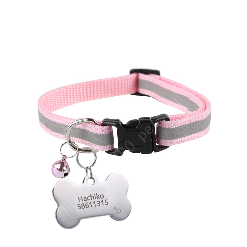 Personalized dog tag Stainless Steel Name Engraved ID Tags Pet ...