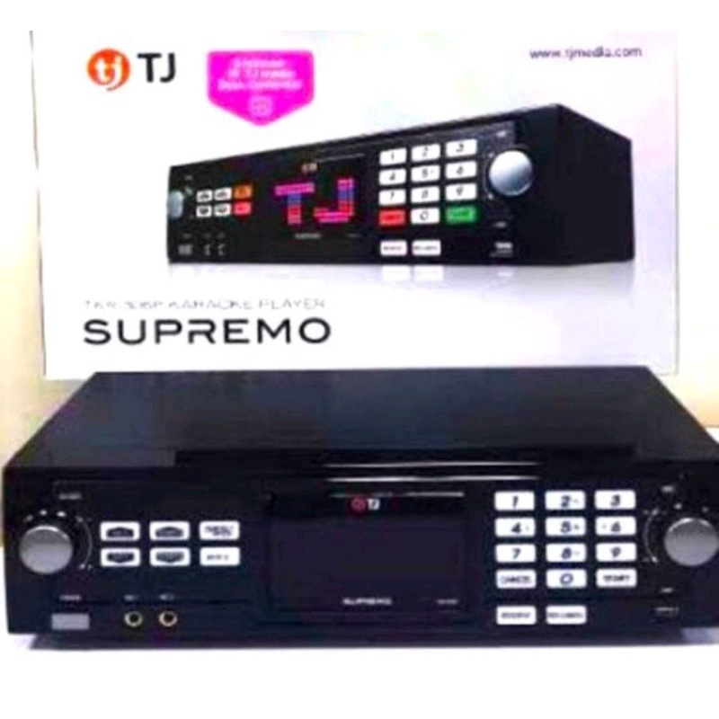 TJ MEDIA SUPREMO TKR-306 1 TB HDD KARAOKE PLAYER OVER 21,000++ SONGS ...