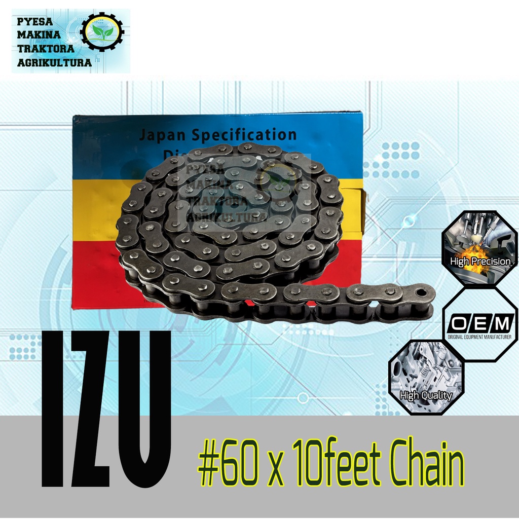 Kadena 60 x 10ft Chain 60x10ft Handtractors Transmission Kuliglig Heavy ...