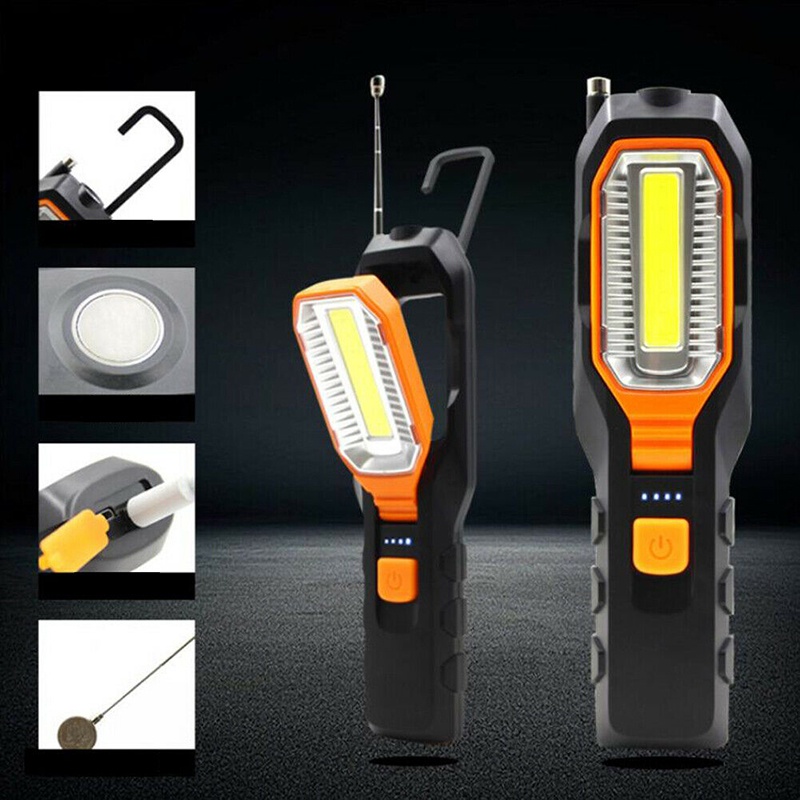 LED Work Light COB Folding Car Inspection Lamp Magnetic USB ...