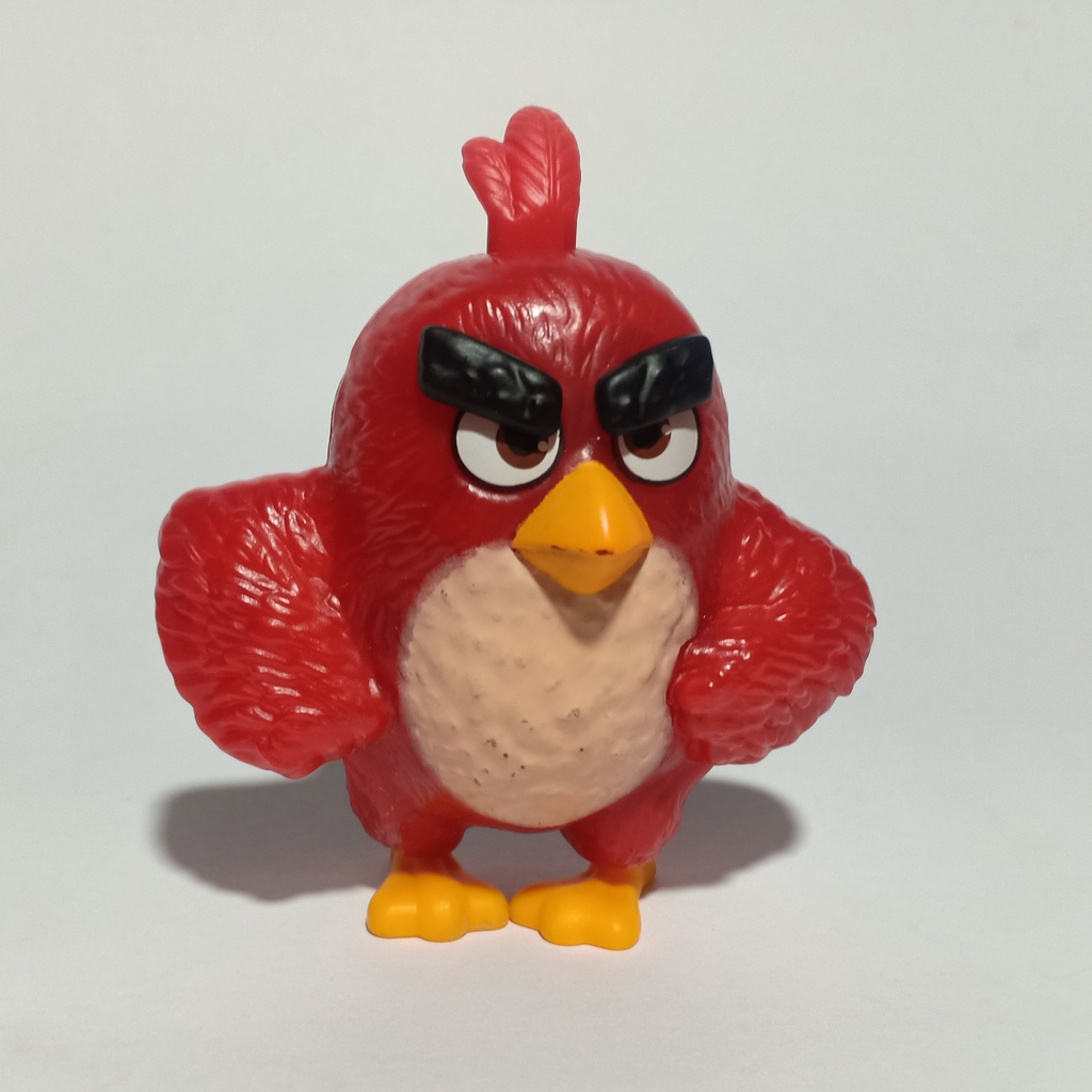 Mcdo McDonalds Toy Rovio Angry Birds Red Character Toy | Shopee Philippines