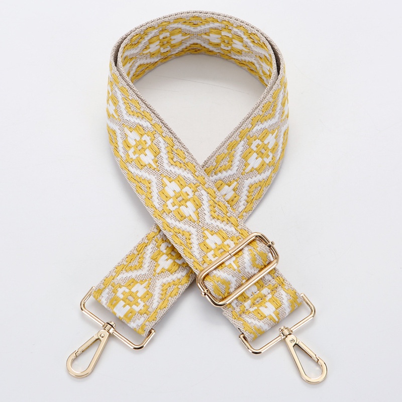 [NANJU] Widen 5CM Adjustable Bag Strap, Colorful Ethnic Style Bag Strap ...