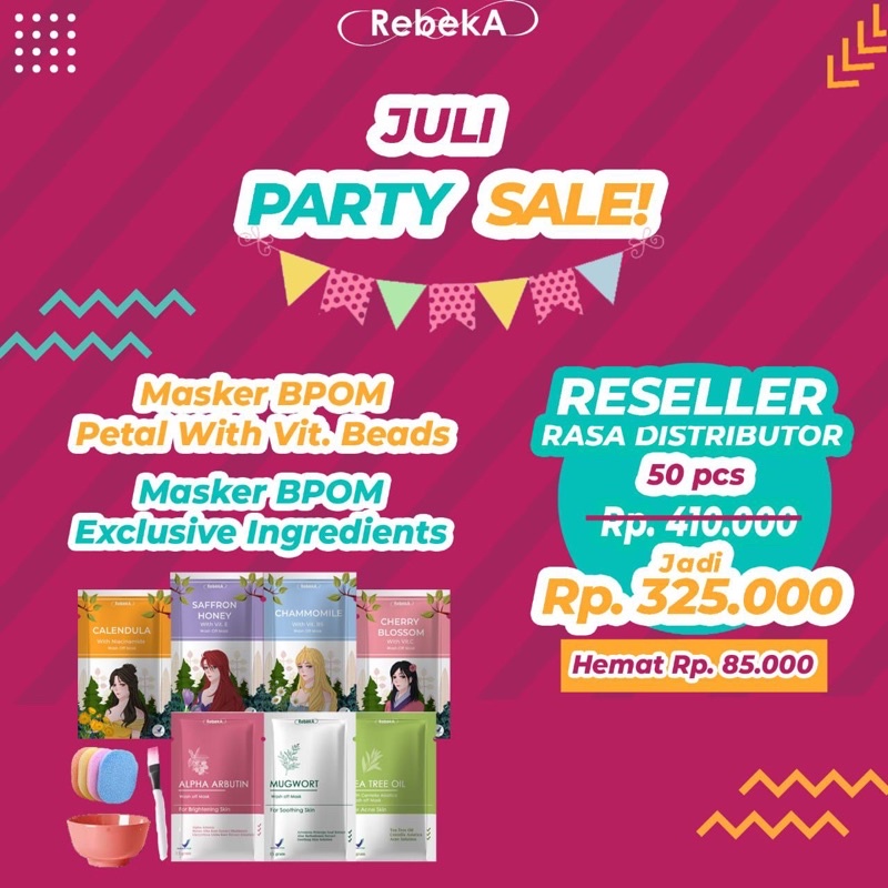 PARTY ( STARTER KIT BY REBEKA BEAUTY) | Shopee Philippines