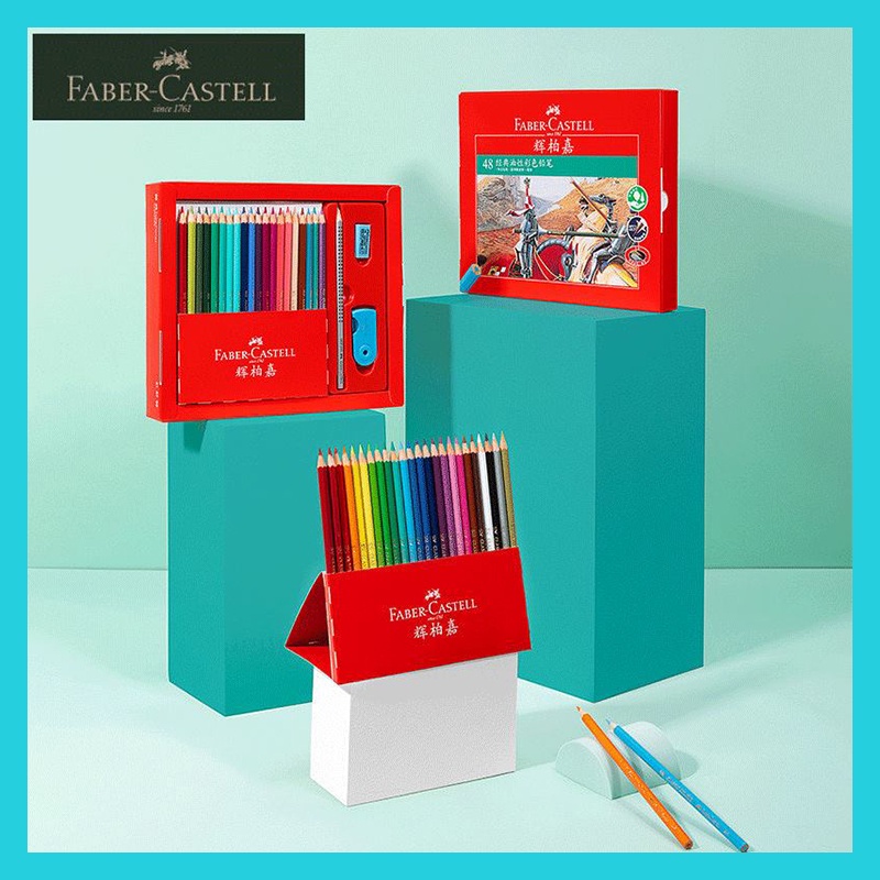 Faber Castell Knight Oil Colour Pencils Set Faber Castle Color Pencil ...