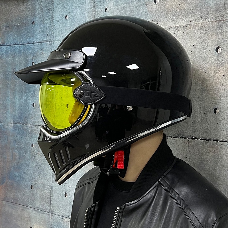 Retro motorcycle helmet | Shopee Philippines