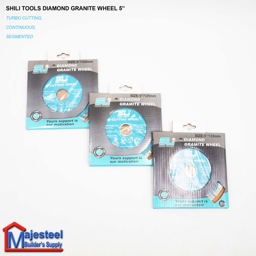 Shili Tools Granite Cutting Disc 5'' (Majesteel) | Shopee Philippines