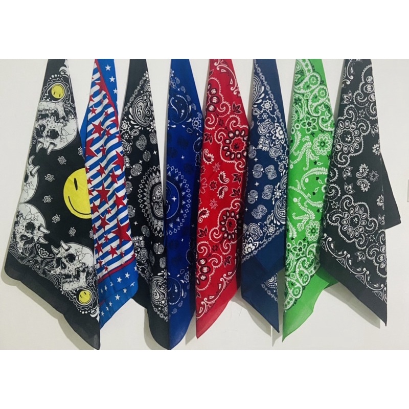 Bandana Scarf Oversize O.G Hip-hop Big size 27'x27' | Shopee Philippines