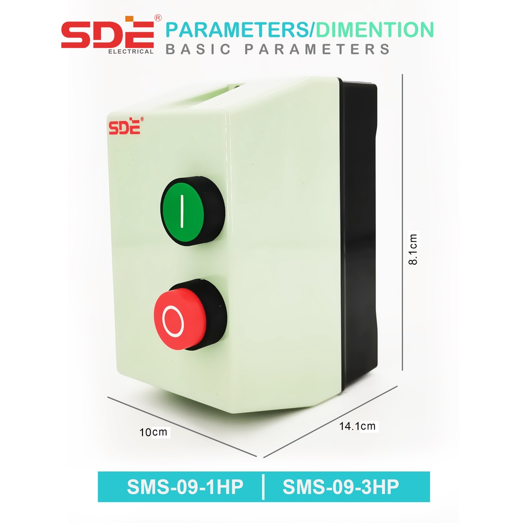 SDE MAGNETIC STARTER (1HP, 2HP, 3HP AND 5HP) | Shopee Philippines