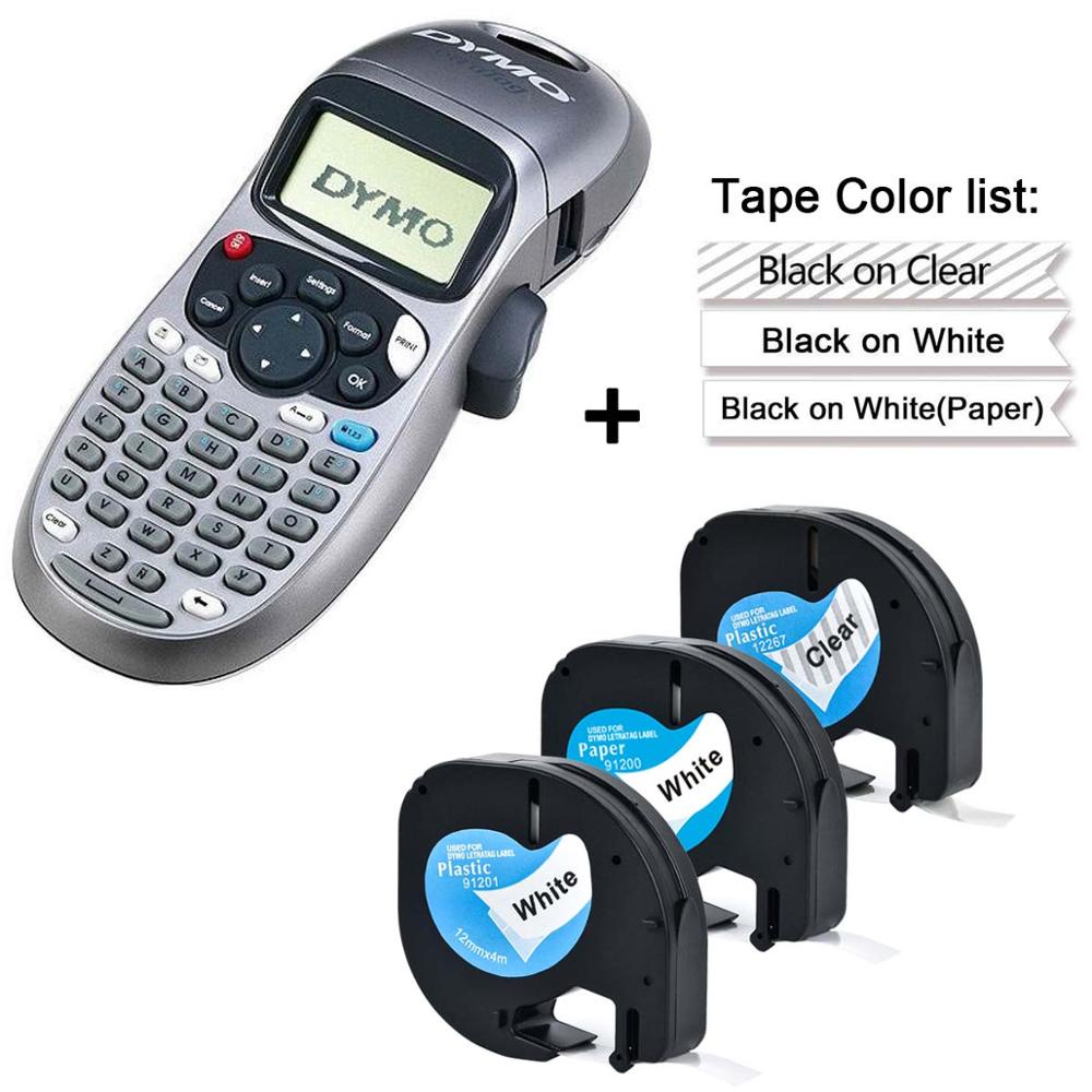 (with-3-tape) DYMO LT-100h handheld label maker printer for DYMO ...