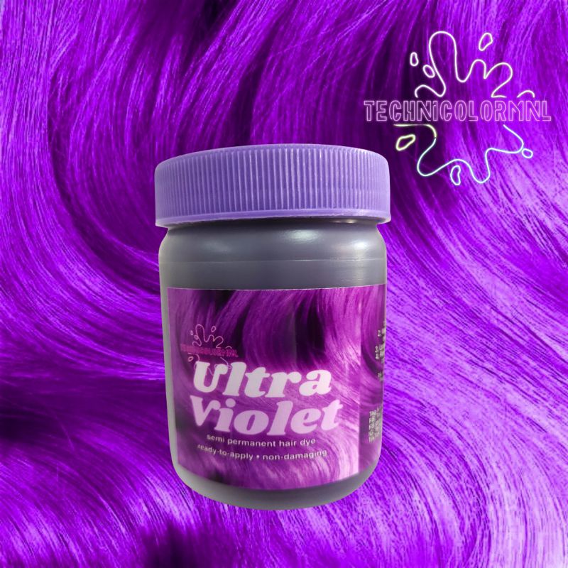 Ultra Violet 140ml Technicolor Hair Semi Permanent Hair Dye | Shopee ...