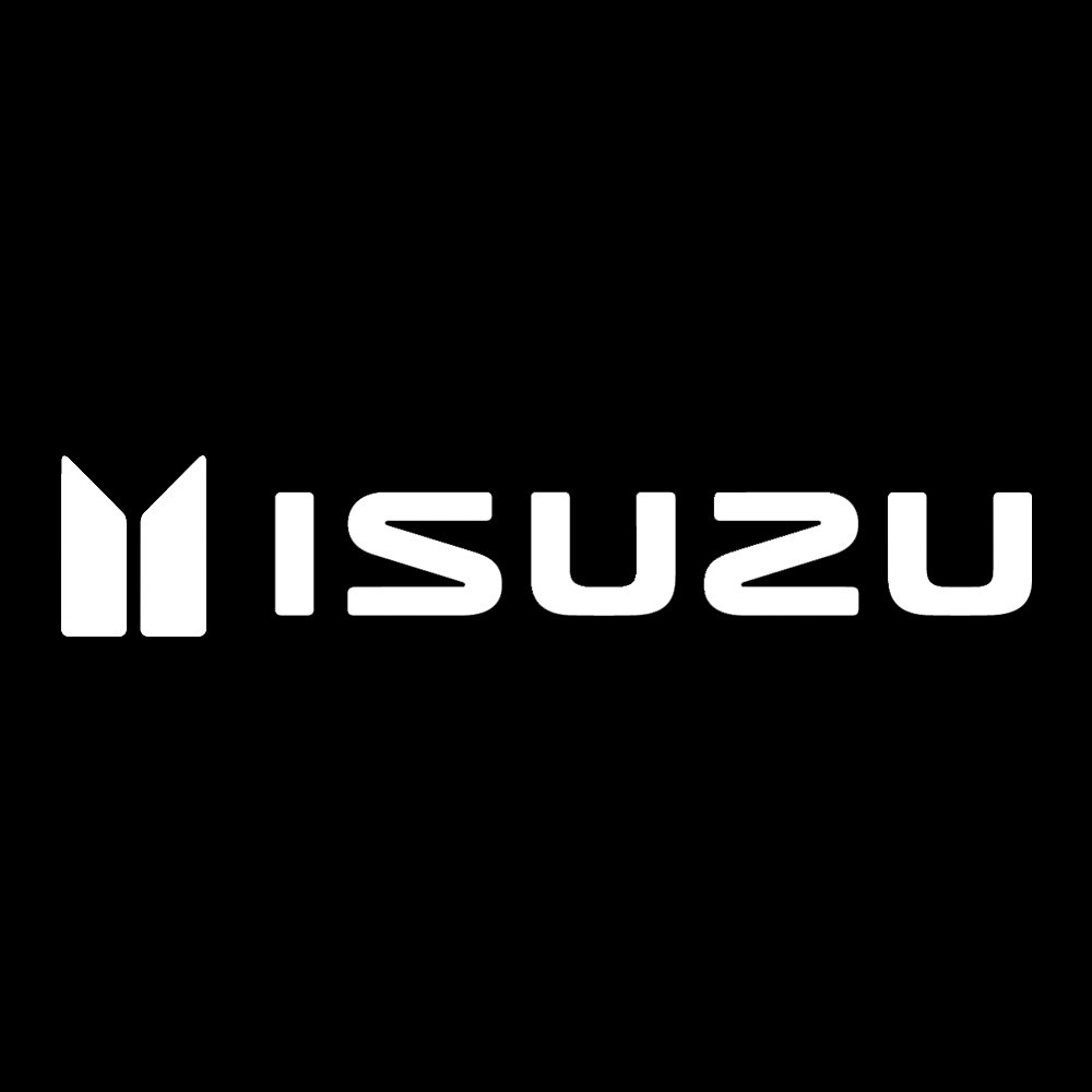 Sticker | 1X Isuzu Mix Logo | Die-cut All-weather Logo | 6 inches long ...