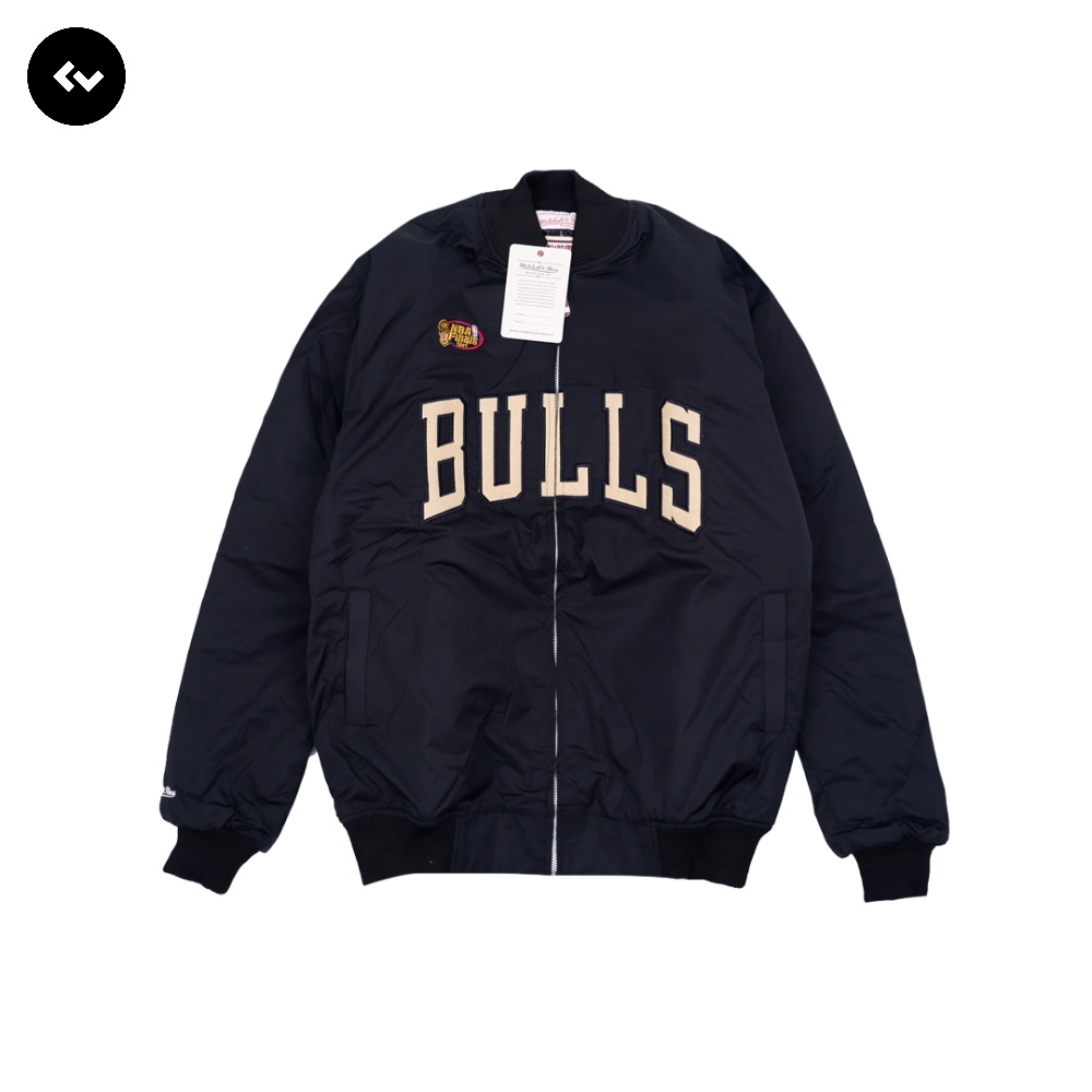 Visual JACKET BULLS BLACK GOLD CHICAGO NBA BASKETBALL VINTAGE | Shopee ...