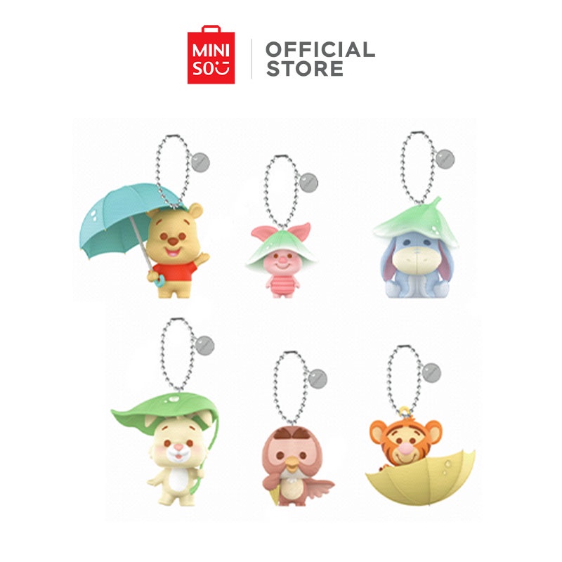 MINISO Winnie the Pooh Collection Rainy Season Figure Model Blind Box ...