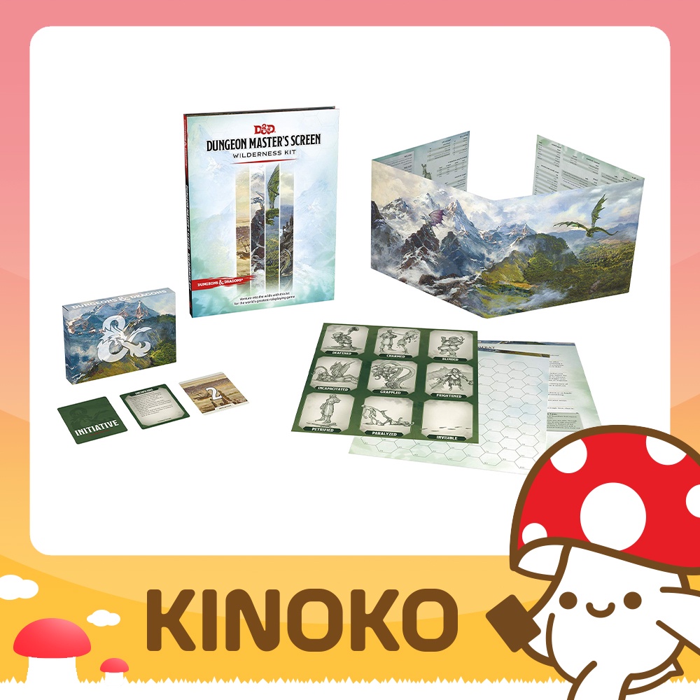 Dungeons & Dragons: Dungeon Master's Screen-Wilderness Kit EN (English ...