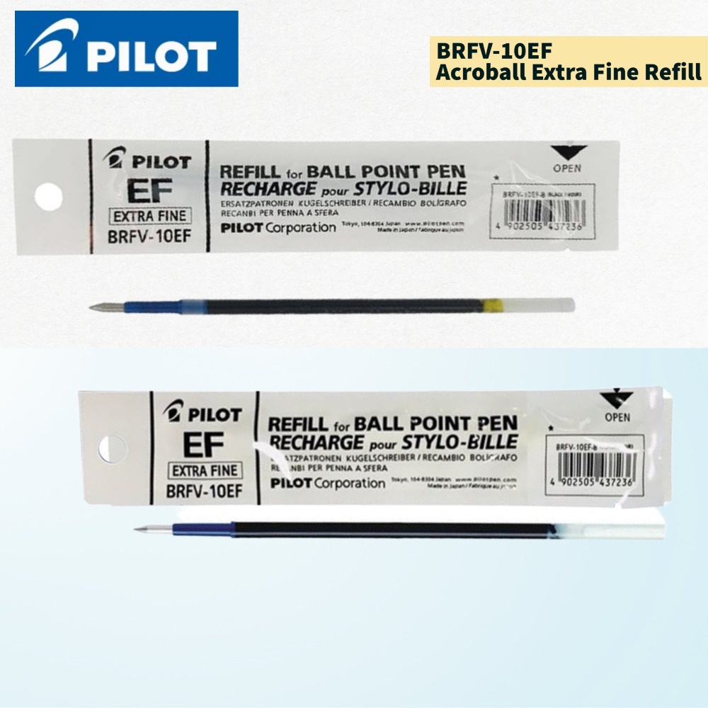 Pilot BRFV-10EF Acroball Refill Extra Fine | Pilot Pen | Shopee Philippines