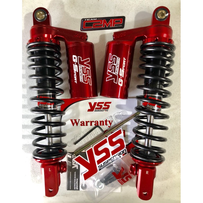 YSS G Sport Red Series Aerox V1 V2 NMAX V1 V2 305mm 310mm | Shopee ...