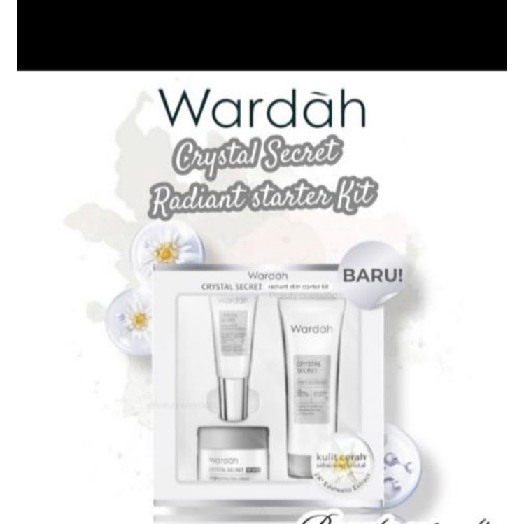 WARDAH Crystal Secret Radiant Starter Kit | Shopee Philippines