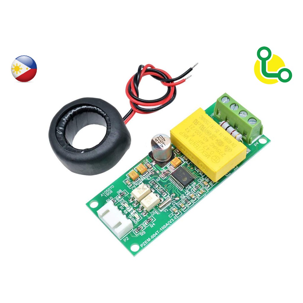 PZEM-004T energy sensor module PZEM-004T-100A 100A energy meter current ...