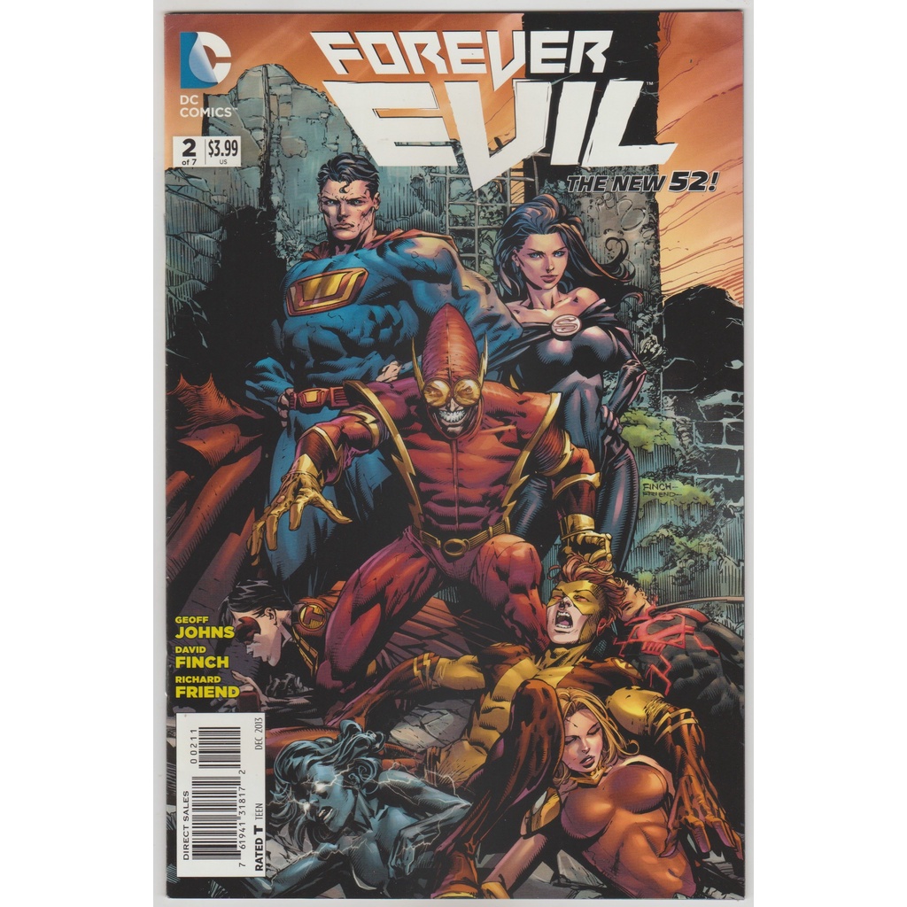 Forever Evil 1, 2, 6 (2013-14) Batman, Black Adam, Catwoman, Teen ...
