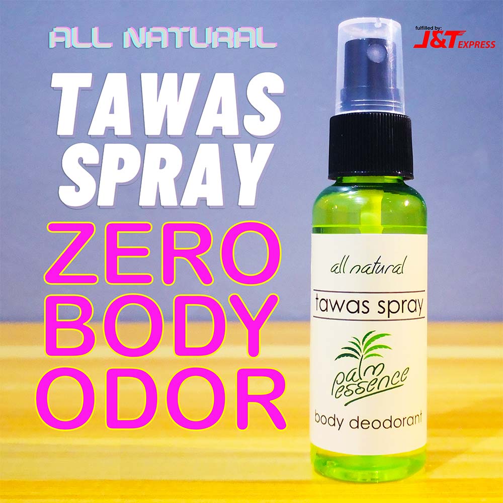 𝐀𝐥𝐥 𝐍𝐚𝐭𝐮𝐫𝐚𝐥 Tawas Spray Deodorant by Palm Essence | Shopee Philippines