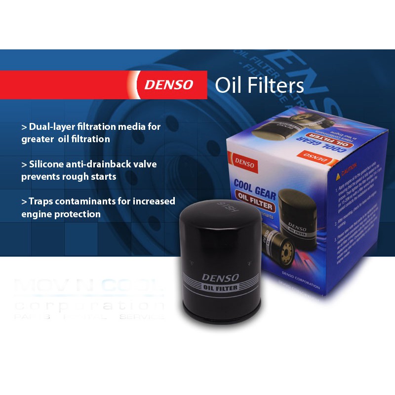 Denso Oil filter for Toyota Innova | Shopee Philippines