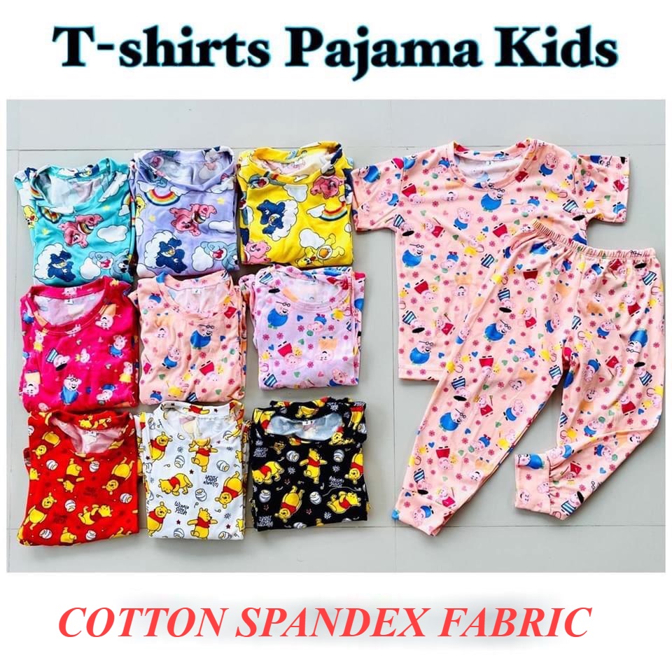 PAJAMA TERNO KIDS 1-10 YRS OLD BOY AND GIRL | Shopee Philippines