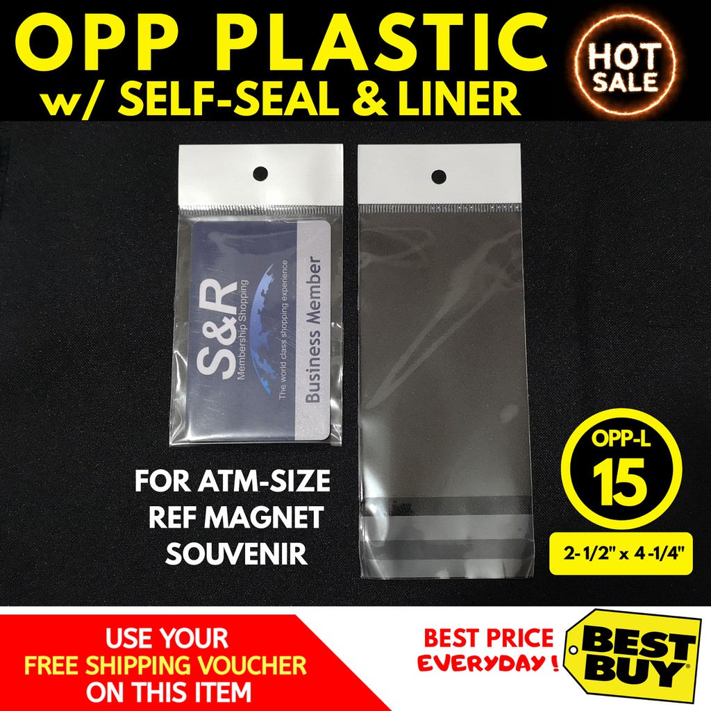 OPP PLASTIC w/Liner [CHEAPEST] | Shopee Philippines