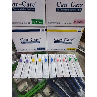 IV CANNULA G18, G20, G22, G24 & G26 SOLD PER PIECE - CAN-CARE | Shopee ...