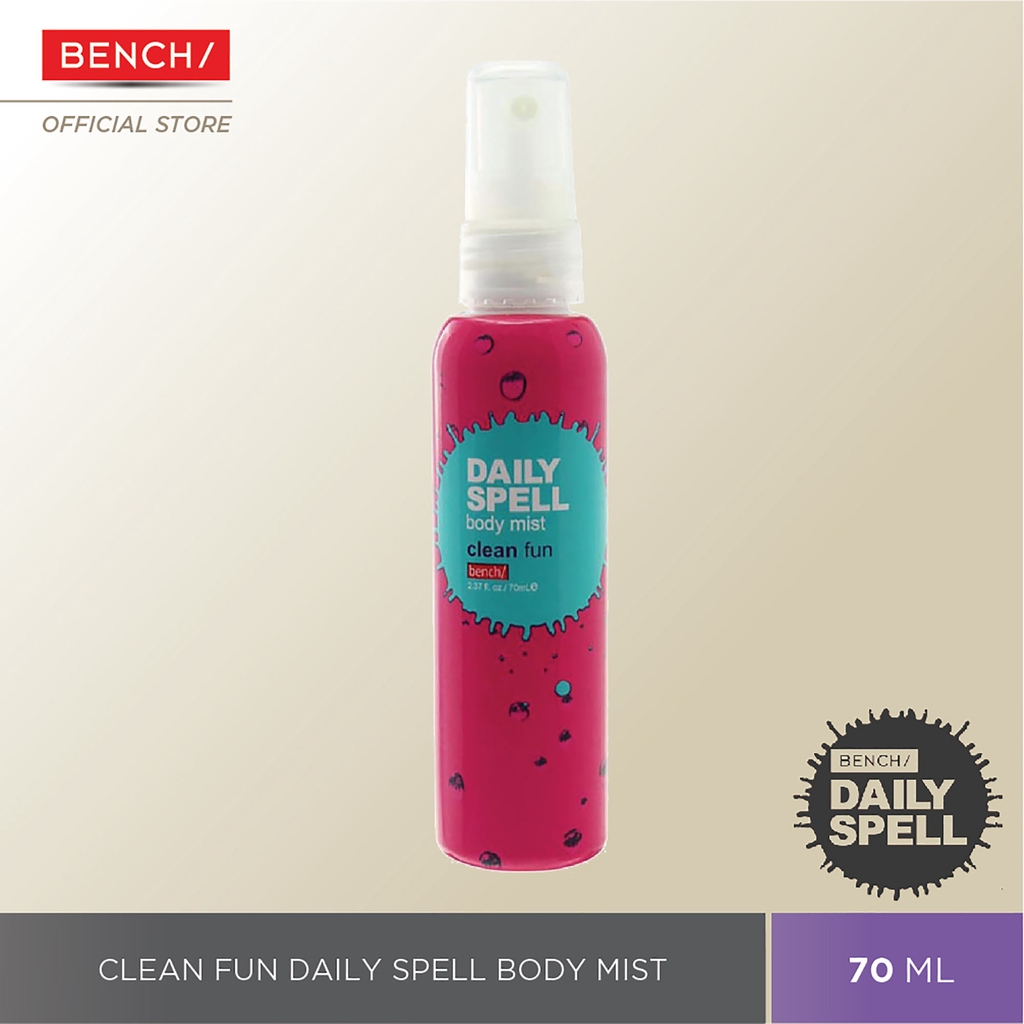 CPC3070A - BENCH/ Daily Spell Clean Fun Body Mist 70ml | Shopee Philippines