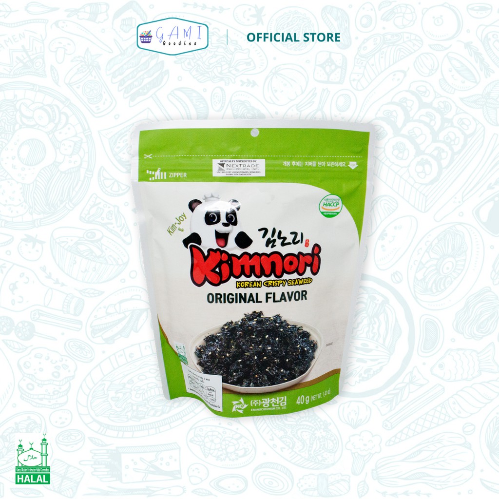 Kimnori Korean Crispy Seaweed Flavored Nori Original, Barbeque ...