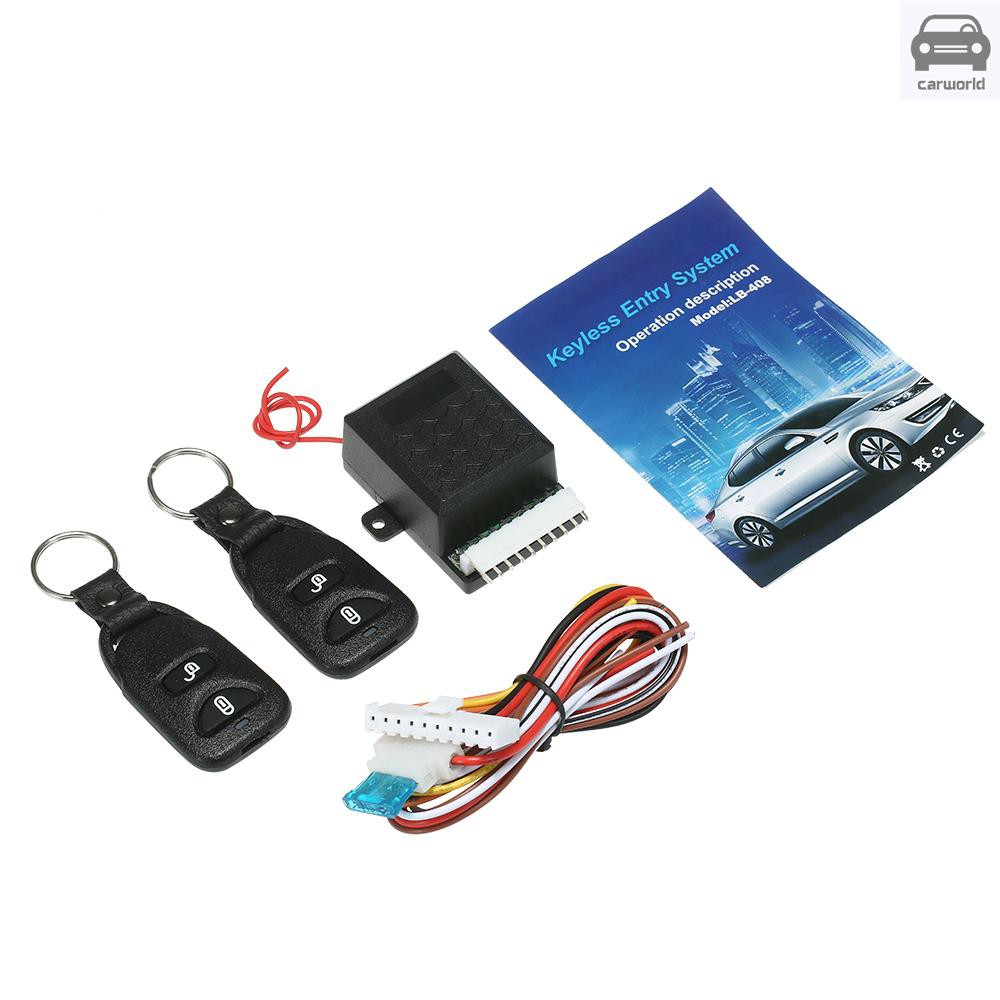 12V Universal Car Auto Remote Central Kit Door Lock Locking Vehicle ...