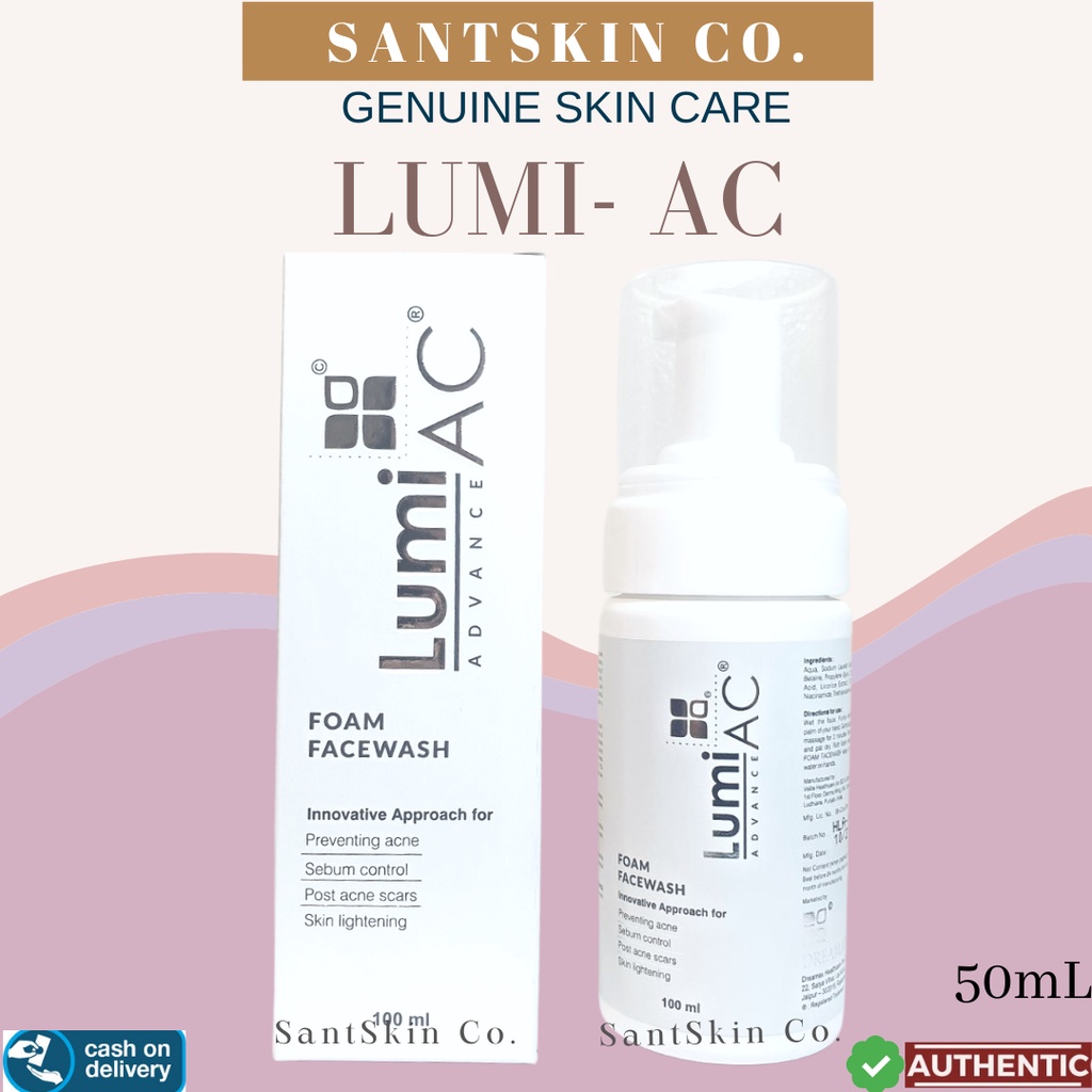 Lumi AC Advance Foam Facewash Acne | Shopee Philippines