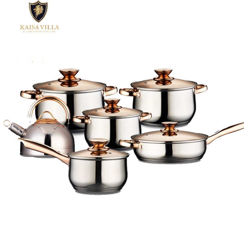 kaisa villa cookware set casserole set kitchenware set induction pan ...