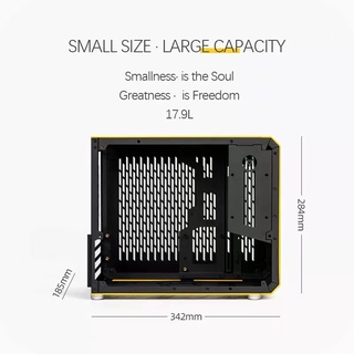 Mechanic Master C28 PULSE ITX/MATX Motherboard/162mm Full Tower/240 ...