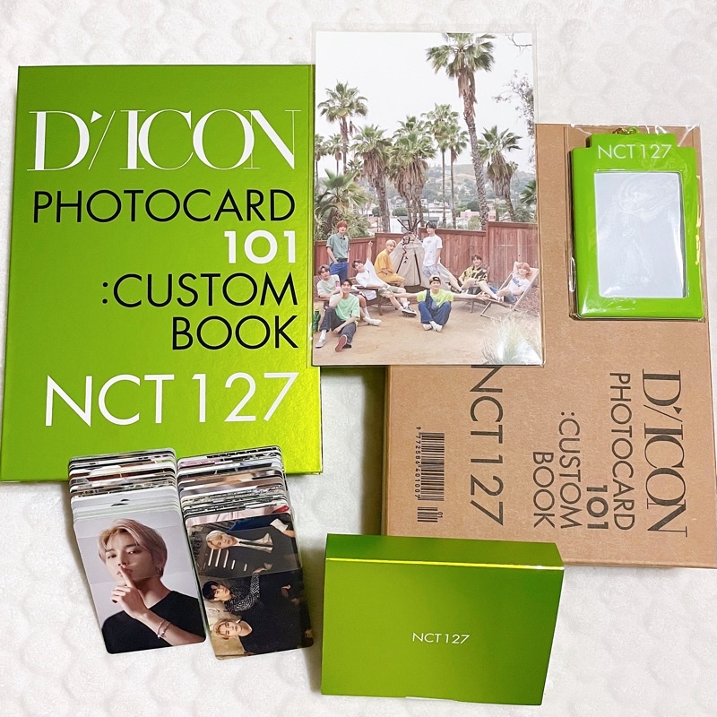 OFFICIAL DICON PHOTOCARD 101 : CUSTOM BOOK NCT 127 (per set) | Shopee ...