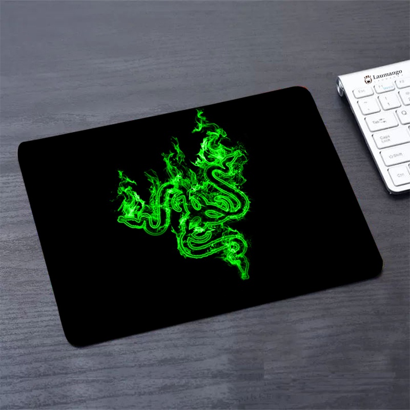 Small Razer Mouse Pad Gaming Accessories PC Laptop Gamer Completo ...