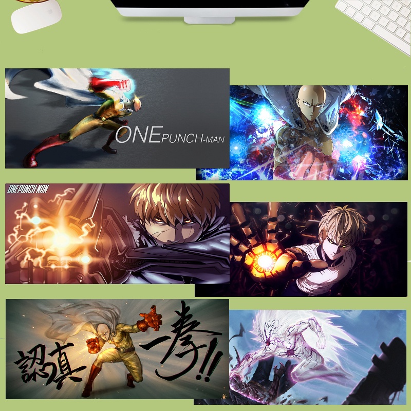 ONE PUNCH MAN Anime mouse pad extended large table decor keyboard pad ...