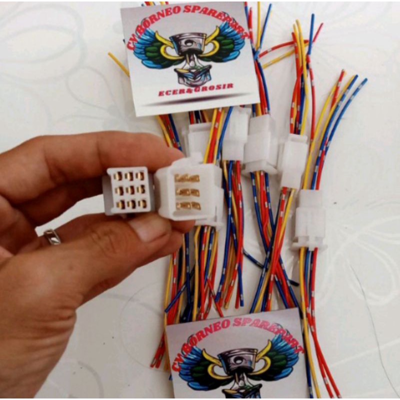 Flat 9-pin/9-foot Connector Cable Socket Including Japanese Spot Cable ...